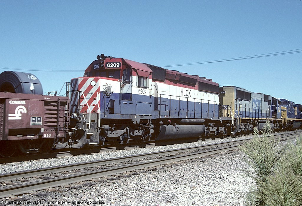 HLCX SD40-2 6209